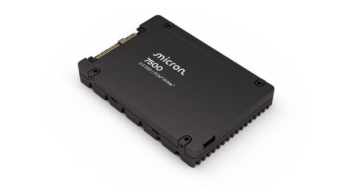Σκληρός Δίσκος SSD 1.6TB Micron 7500 Max / Pcie Gen4 / Nvme / U.3 ...
