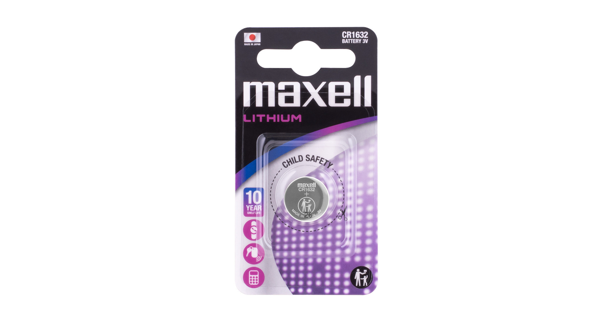 Maxell Μπαταρία CR1632 - Techstores.gr