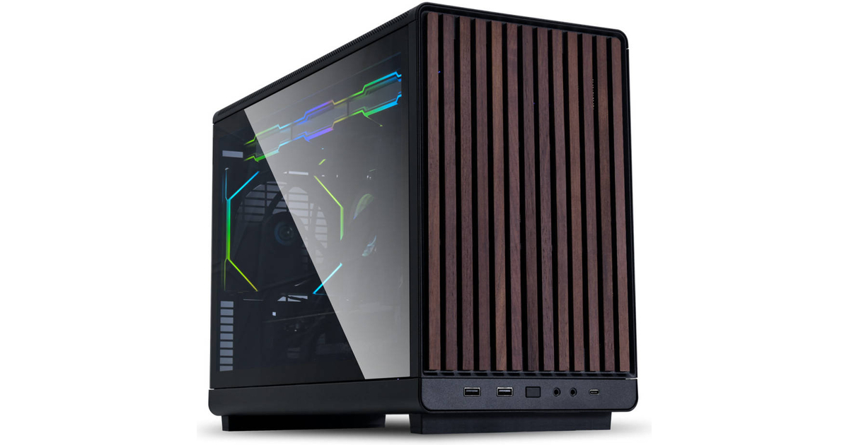 Κουτί Η/Υ Lian Li DAN A3 Wood - Glass Side Panel - M-ATX All Mesh Steel ...