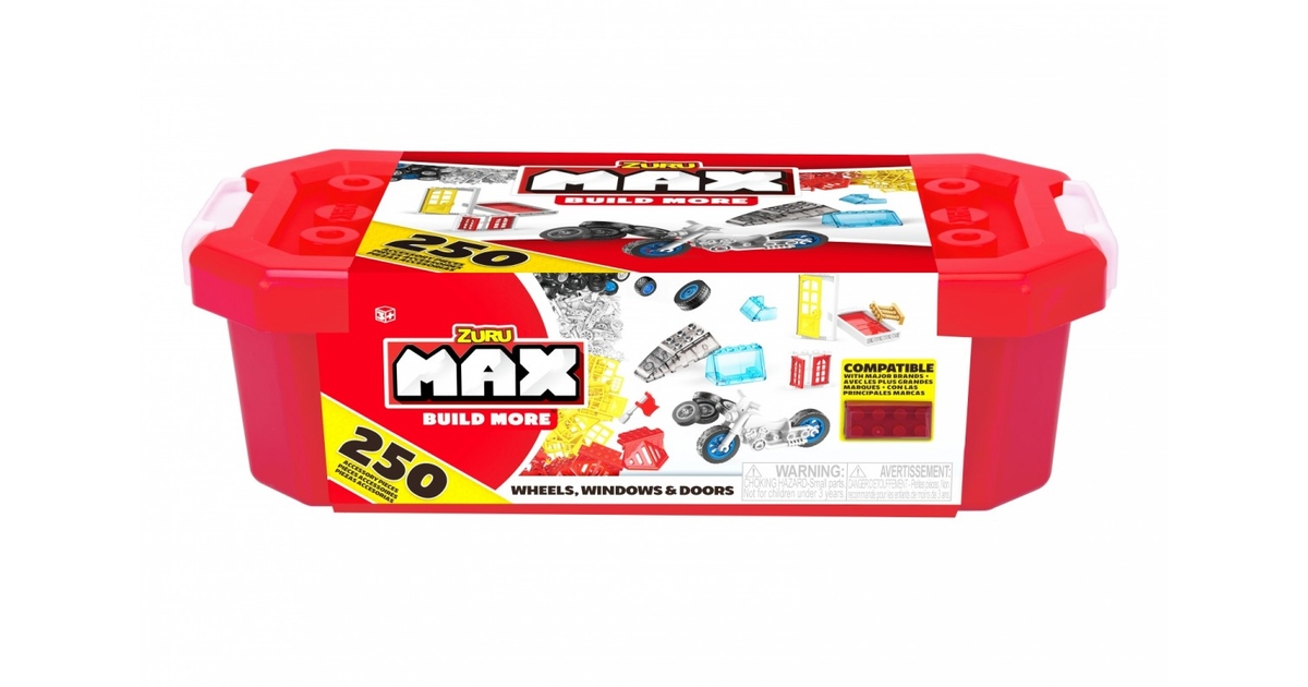 Τουβλάκια Zuru Max Build Accessory Set Of 250 Bricks - Techstores.gr