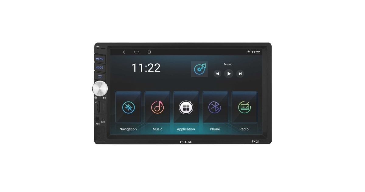Ηχοσύστημα Αυτοκινήτου Felix 7" 2 DIN MP5 ANDROID MULTIMEDIA FX-211 ...